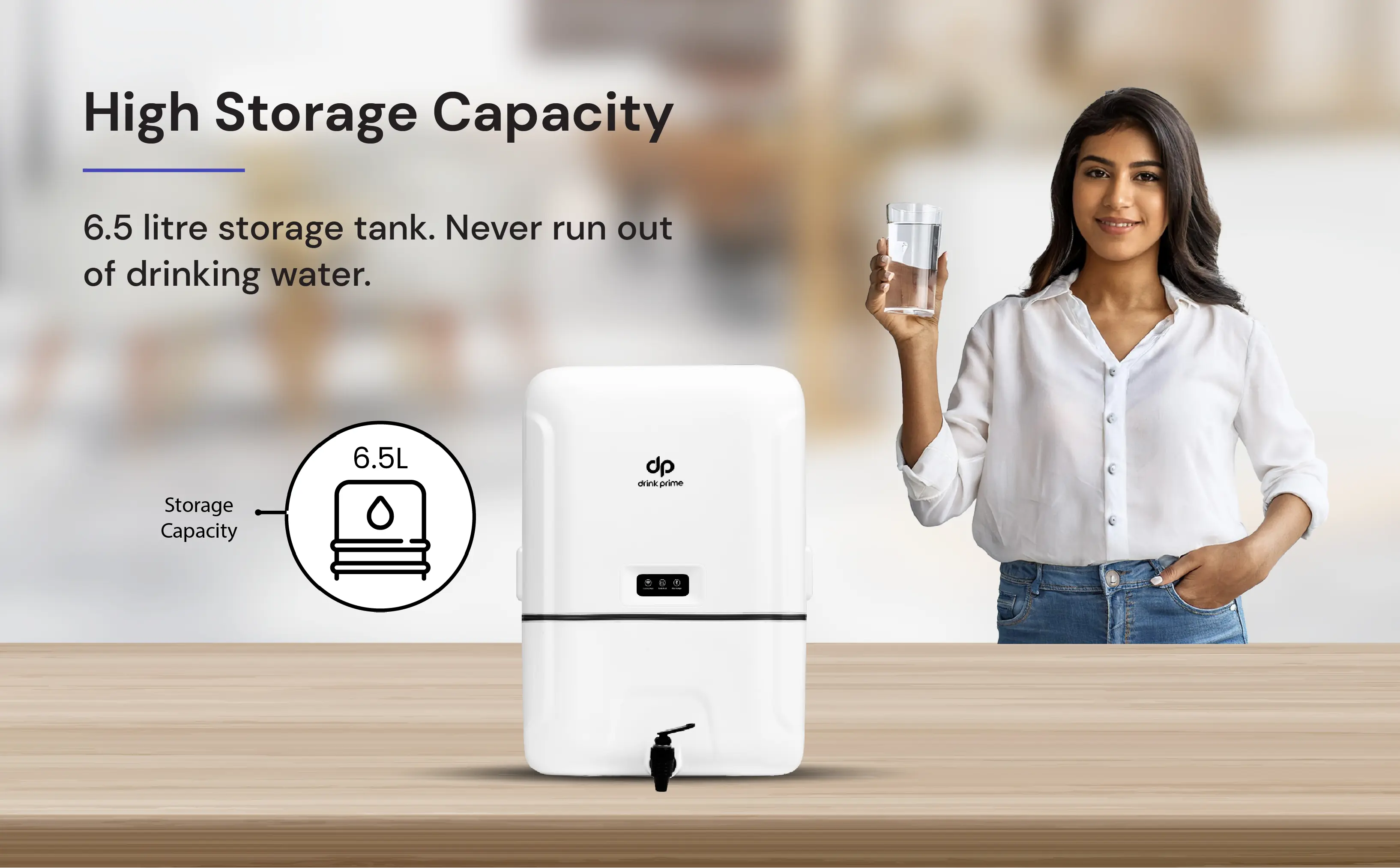 Water Purifier: Get India’s Smartest Water Purifier on Rent - DrinkPrime