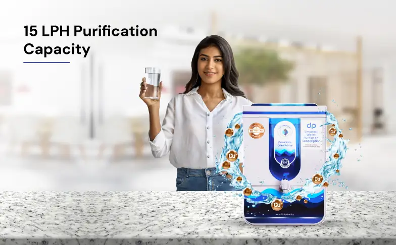 Water Purifier: Get India’s Smartest Water Purifier on Rent - DrinkPrime