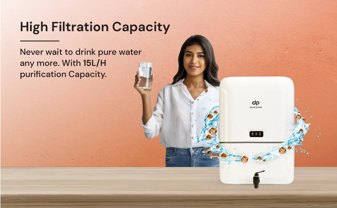 Water Purifier: Get India’s Smartest Water Purifier on Rent - DrinkPrime