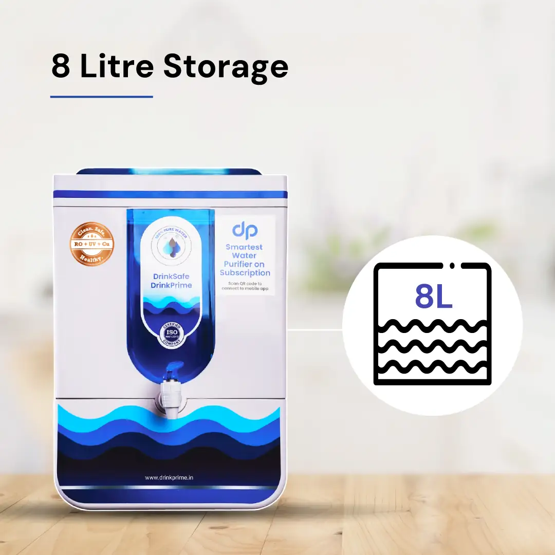 Water Purifier: Get India’s Smartest Water Purifier on Rent - DrinkPrime