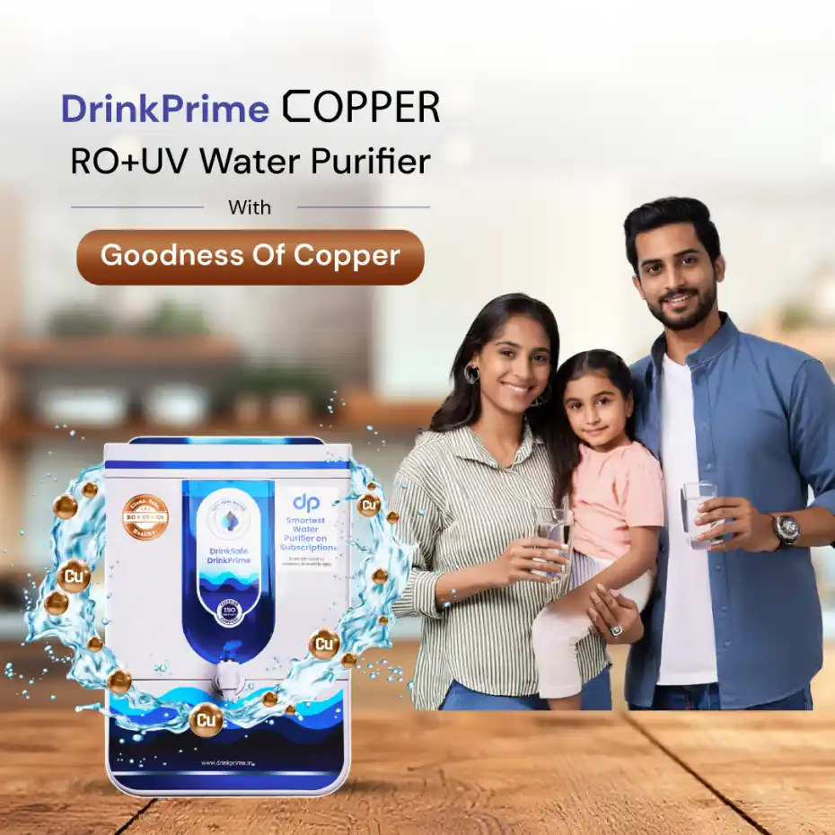 Water Purifier: Get India’s Smartest Water Purifier on Rent - DrinkPrime