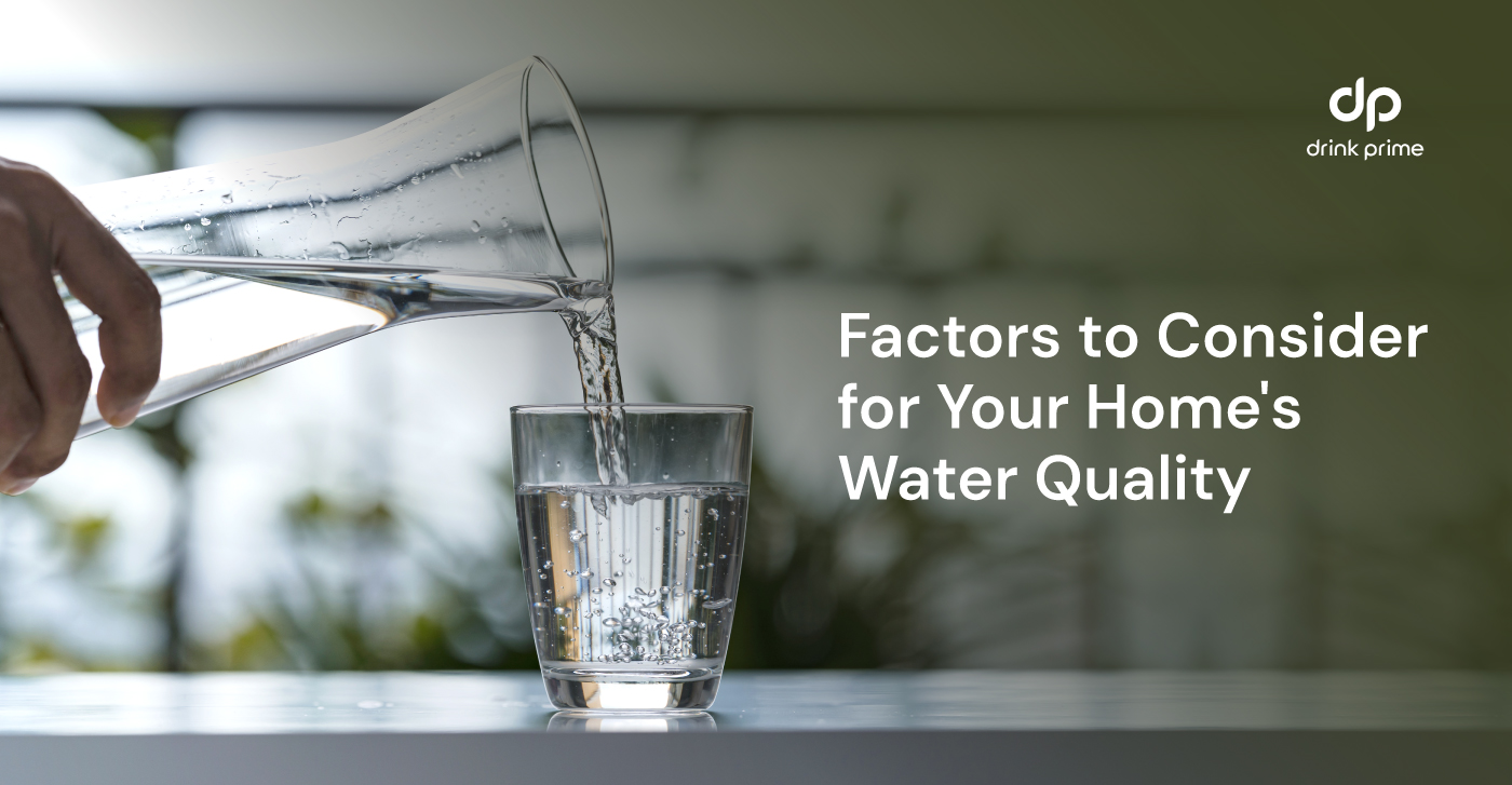 Factors to Consider for Home Water Quality