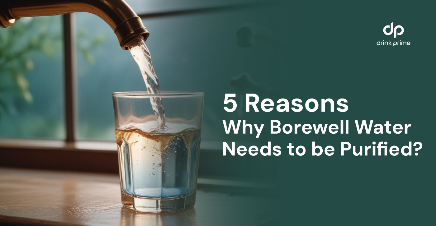 Why Borewell Water Must Be Purified: 5 Reasons