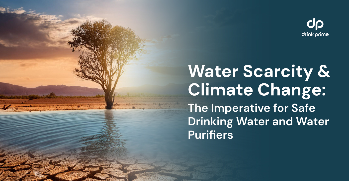 Water Scarcity Threat: Get Water Purifier on Rent from DrinkPrime