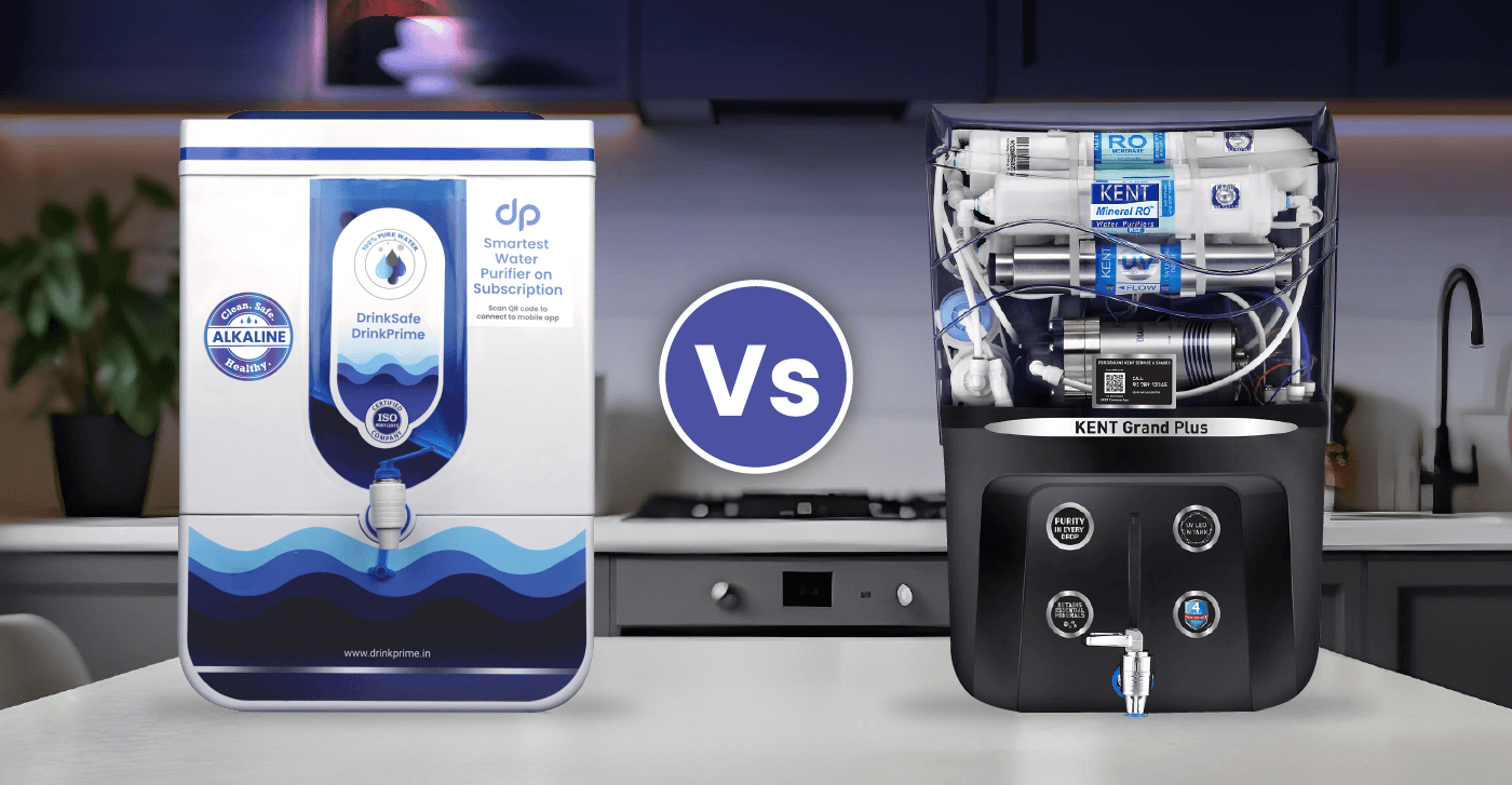 DrinkPrime RO UV vs. Kent Grand RO: Which One to Choose?
